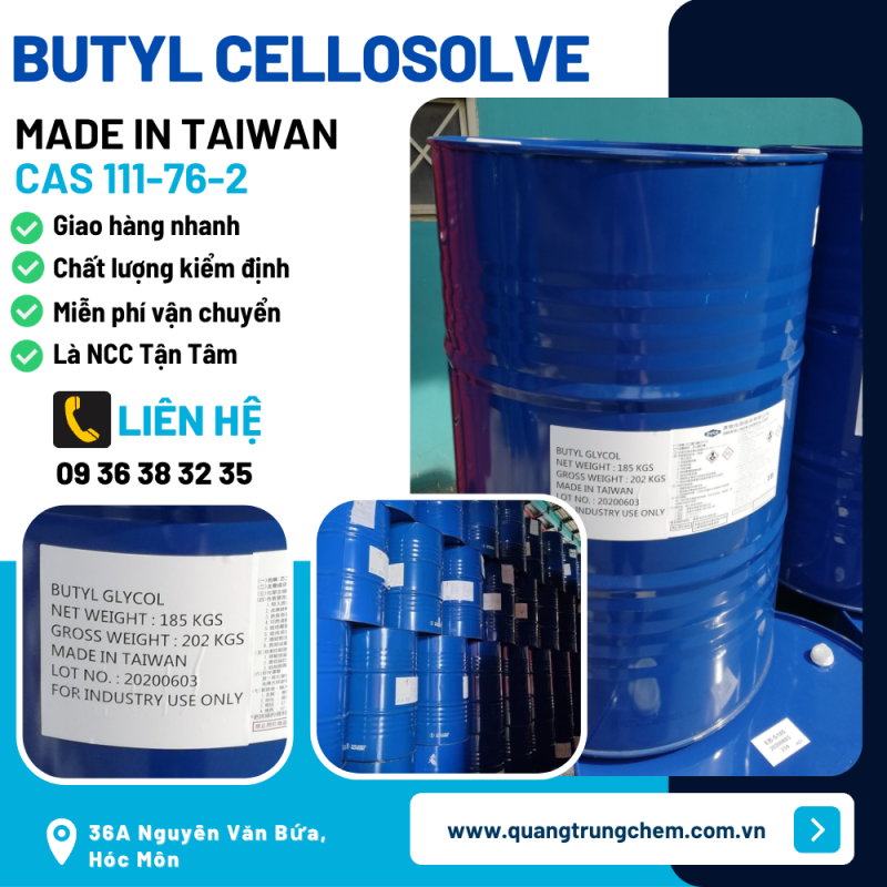 Butyl Cellosolve Solvent (BCS) | BCE Cas No. 111-76-2