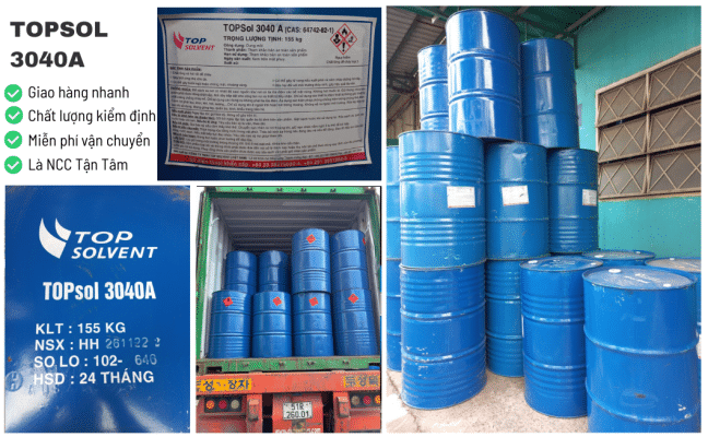 Topsol 3040A | Solvent 3040 | Dung môi S-3040 nhập Thái Lan